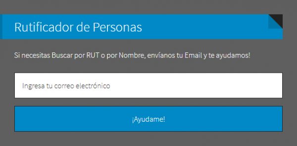 Buscar personas en Chile por RUT con Rutificador